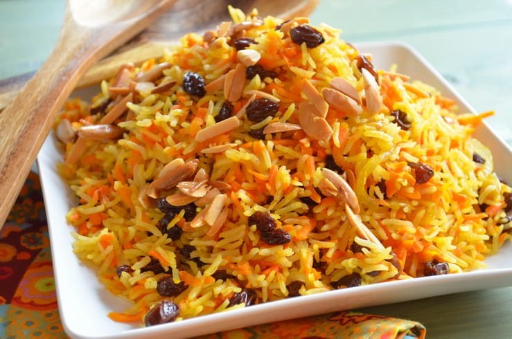 Cucina Iraniana - piatti tipici e imperdibili persiani - Riso alle carote